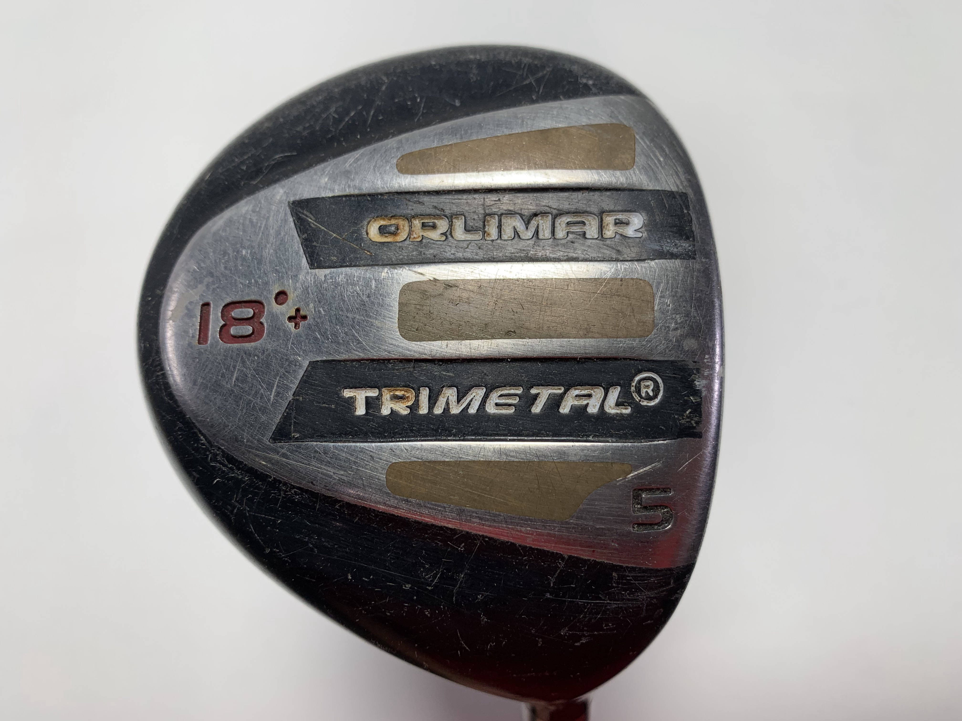 Orlimar Trimetal 5 Fairway Wood 18* 75g Regular Graphite Mens RH Oversize Grip | eBay